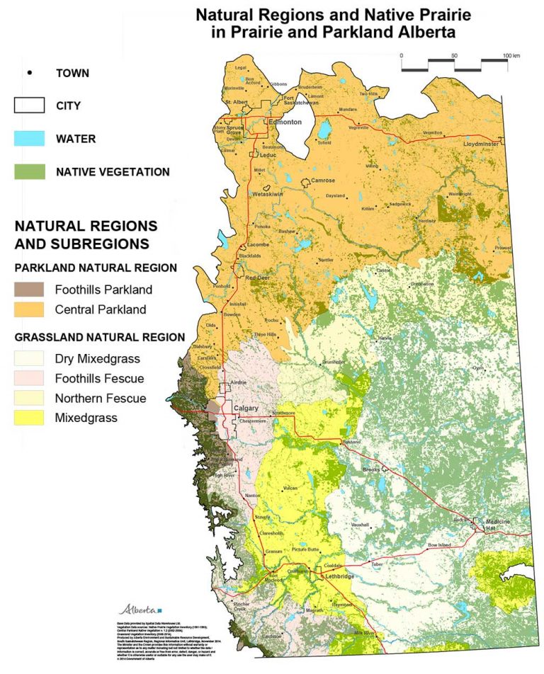 Grassland & Parkland Natural Regions - Alberta Prairie Conservation Forum